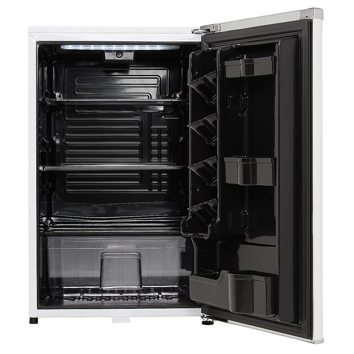 Danby DAR044A6PDB 4.4 Cu.Ft. Mini Fridge, Compact Refrigerator For Bedroom, Living Room, Bar, Dorm, Kitchen, Office, E-Star In Pearl White With Lock