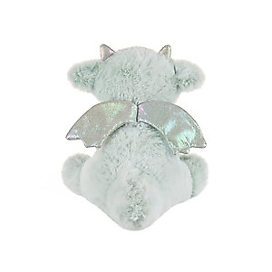 Apricot Lamb Toys Plush Green Plush Dragon Dinosaur Stuffed Animal Soft Cuddly Perfect for Child (Green Plush Dragon, 8 Inches)