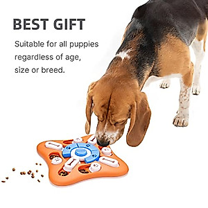 MateeyLife Dog Puzzle Toys, Treat for Mental Stimulation, Interactive Food Puzzles Toys Smart Dogs Brain Games, Enrichment Gifts Cat Puppy Small Medium Large