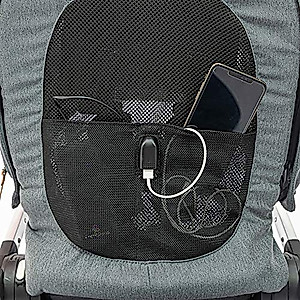 Icon Baby Stroller - Compact Stroller for Travel with Adjustable Footrest, Ventilated Canopy and Reversible Seat - by Primo Passi (Grey Melange)