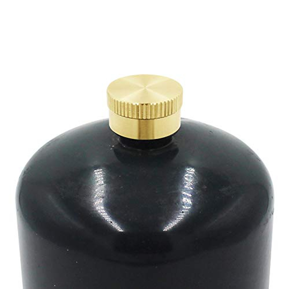 MENSI 6 PCS Solid Brass 1LB Propane Gas Bottle Thread Protection Cap, 1 Pound Green Cylinder Dust Thread Cap