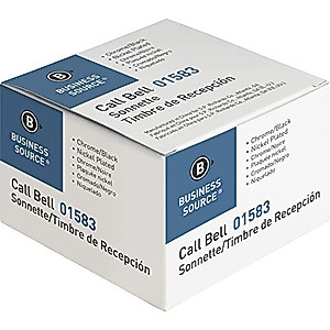 Business Source Nickel Plated Call Bell