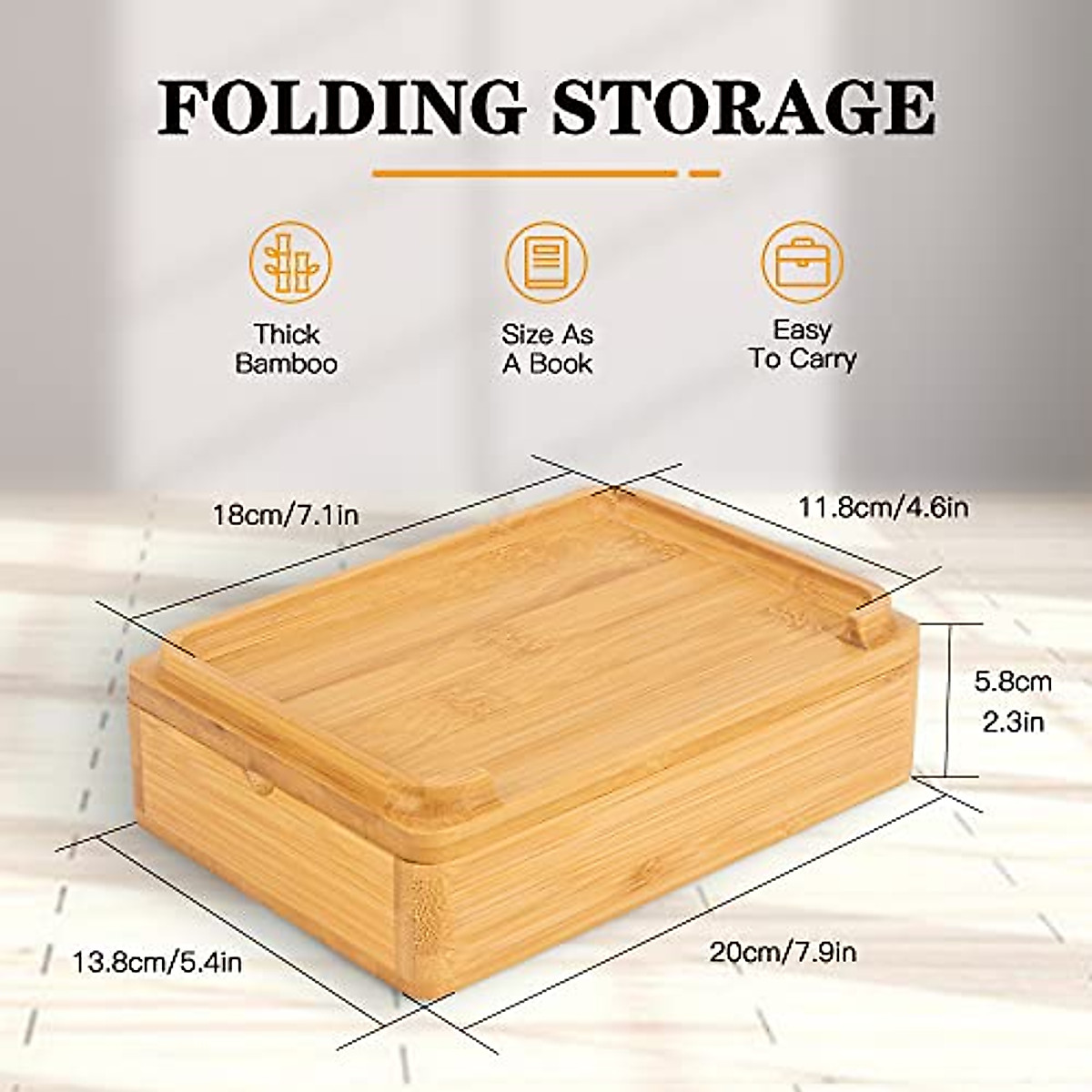 Viking Factory Rolling Tray Stash Box with Magnetic Suction - Plenty of Storage Space to Organise Herbal Accessories is Organised Neatly in Each Compartment