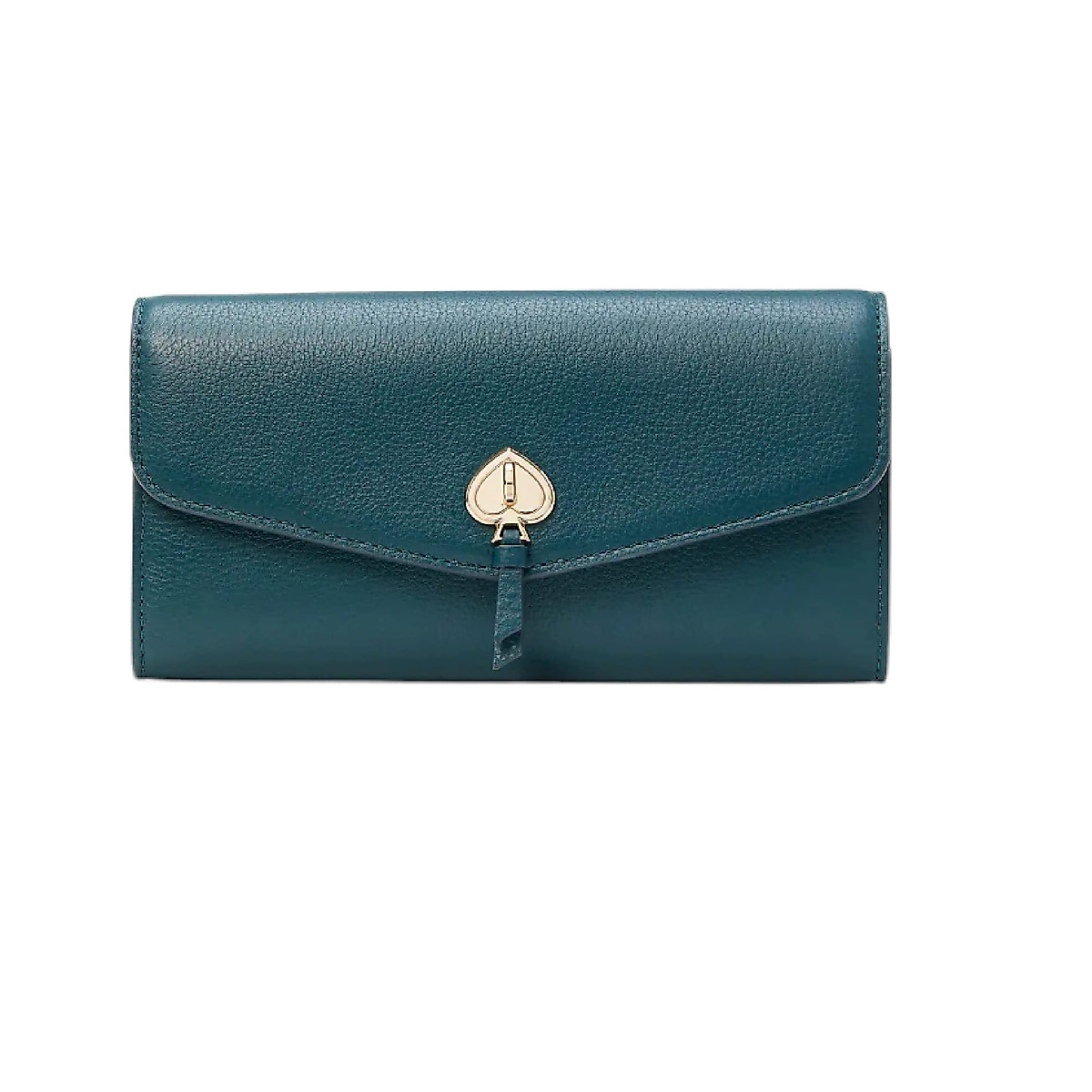 Kate Spade New York Marti Large Slim Flap Wallet (Peacock)