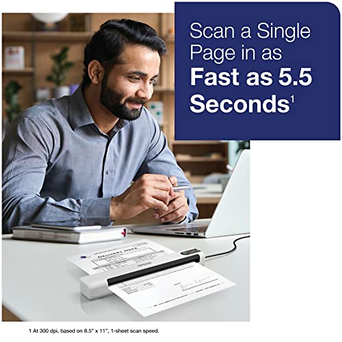Epson DS-70: Smallest, Fastest Portable Document Scanner