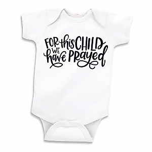 Bump and Beyond Designs Baby Surprise Pregnancy Announcement Grandparents Christian (White 0-3 Months)