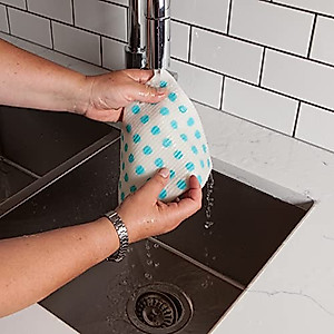 Ecologie Swedish Sponge Reusable Dishcloth, Bali Blue 2 Count