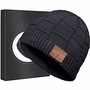 Bluetooth Beanie Headphones Hat Unique Tech Gifts Stocking Stuffer