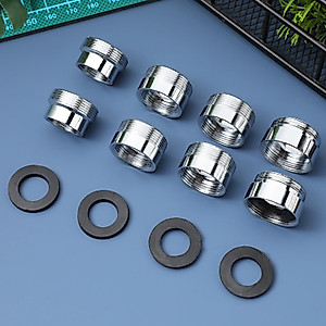 Uonlytech 8pcs Faucet Adapters Water Purifier Faucet Adapters Kitchen Aerators Adapters Faucet To Hose Adapters