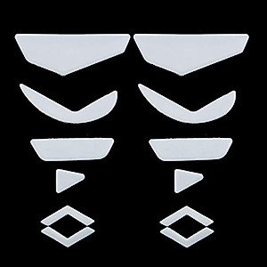 Tiger Gaming Mouse Feet,Mouse Skate for G502 Mouse White Mouse Glides Edge 2 Sets/Pack