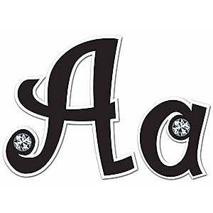 Teacher Created Resources 75174 7-Inch Bling Letters with Jewels