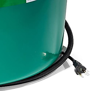 Farm Innovators HT-200 16 Gallon Plastic Heated Livestock Pet Farm Animal Water Bucket Tub with Hidden De-Icer Heating Element, Green (2 Pack)