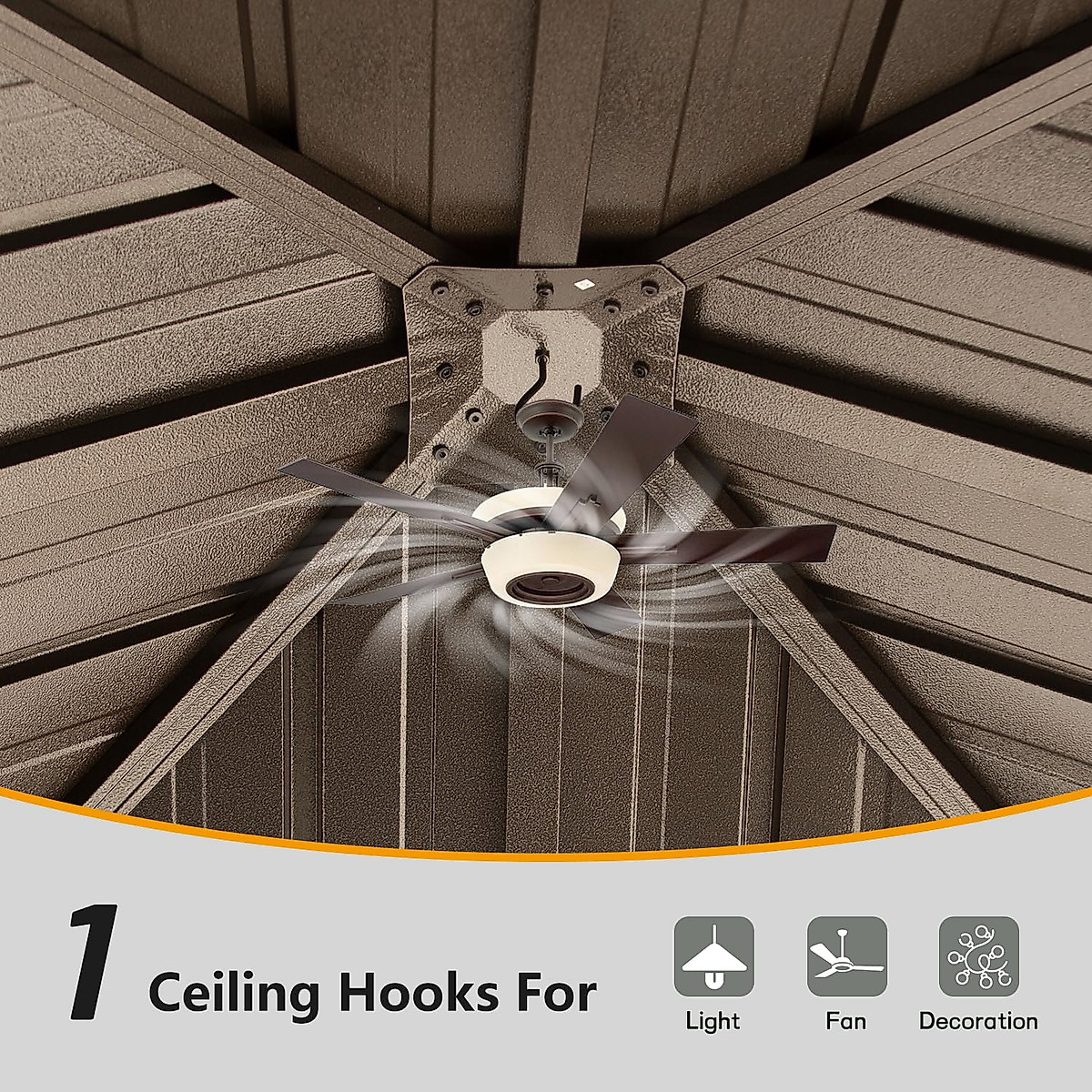 12' x 12' Hardtop Gazebo Outdoor Aluminum Gazebos Grill with Galvanized Steel Double Canopy for Patios Deck Backyard,Curtains&Netting by domi outdoor living