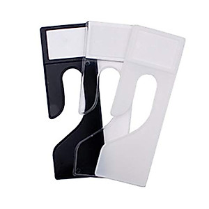 NAHANCO 175E-100 Deluxe White Clothing Size Divider, Large, King Size (Bulk Pack of 100)