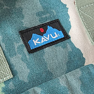 KAVU Buckroe Rucksack Travel Bag Hiking Travel Backpack - Rio Tie Dye