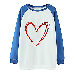 Valentines Outfits for Women New Years Eve Tops for Women Stocking Stuffers for Teens Funny Nye Party Supplies Blue