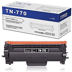 ALLU 1 Pack Compatible TN770 TN-770 Toner Cartridge Replacement for Brother DCP-L2550DW MFC-L2710DW L2750DW L2750DWXL Printer Ink Cartridge.[Black]