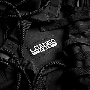 Barska BI12016 Loaded Gear VX-100 Tactical Vest and Leg Platform, Black, One Size
