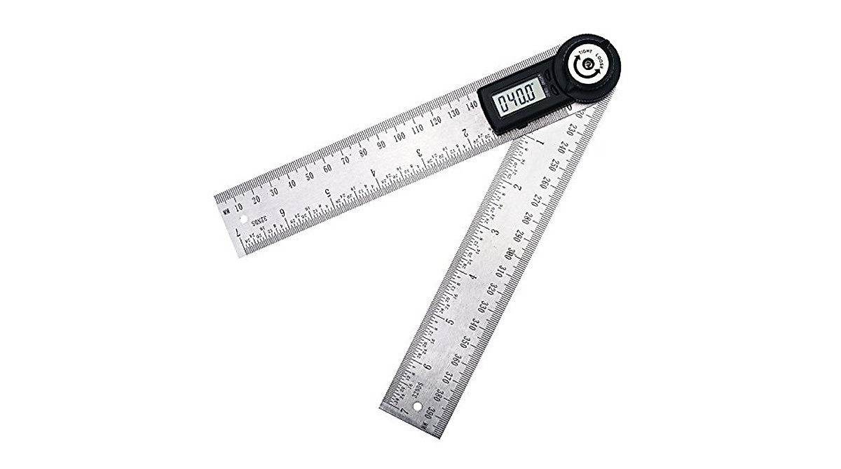Digital Angle Finder 200mm Ruler Gauge | Woodworking & DIY