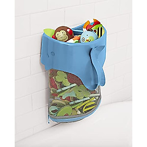 Skip Hop-Bath Toy-Storage, Moby Scoop & Splash, Blue (Discontinued by Manufacturer)