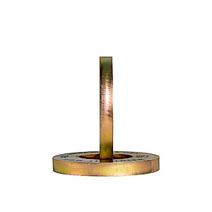 Weight It Out Solid Steel 1.25lb Gold Coated Weight Plate Pair (1)