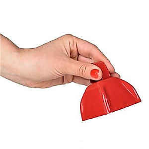 Rhode Island Novelty Red Metal Cowbell (1 Dozen)