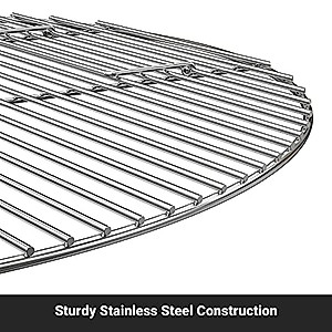 onlyfire BBQ Solid Stainless Steel Cooking Grates for Grill, Fire Pit, 36-inch