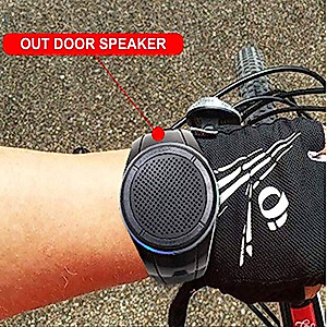 Frewico X10 Wearable,Portable Bluetooth Speaker Watch,Cear Call Speakerphone,IPX5 Waterproof,TWS,SD Card Slot(Black)