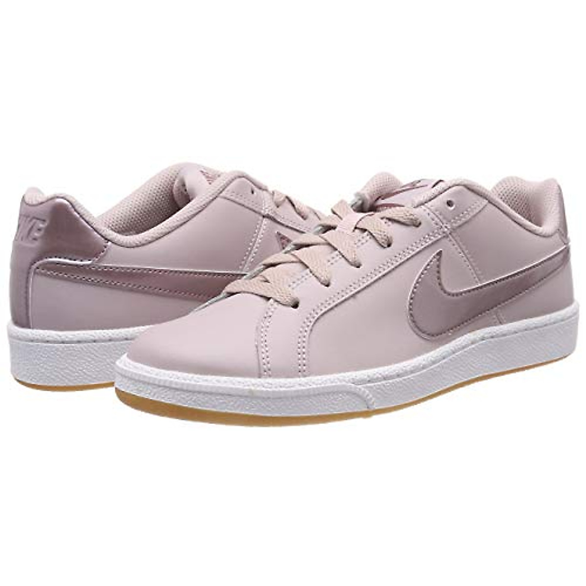 Nike Women's Gymnastics Shoes, Pink Particle Rose Smokey Mauve Gum Lt Brown 600, 7.5 us