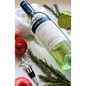 Starfish Wine Bottle Stopper, Silver Tone