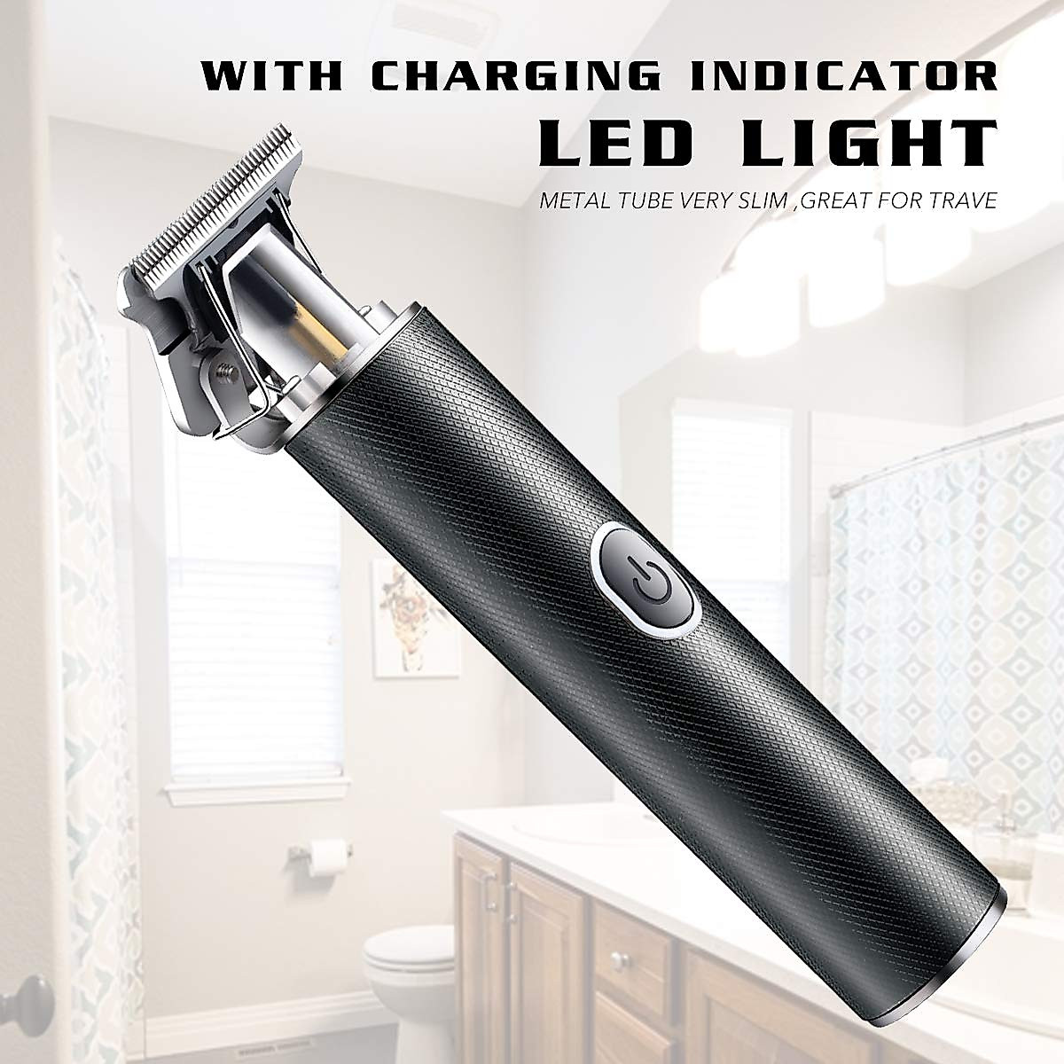 Clippers,Shavers and Trimmer for Men,Sharp Blade -0mm Zero Gapped Trimmer,Hair and Beard Trimmers for Goatee,Barber Clippers Trimmer, Hair Clippers and Trimmer Rechargeable,Carving,Lightweight