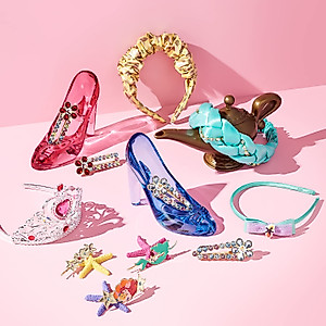 GOODY Ouchless Braided Headband For All Hair Types - Disney Princess, Jasmine - Comfort Fit for All-Day Wear - Beautiful Design for Instant Style - Pain-Free Accessories for Women, Men, Boys & Girls