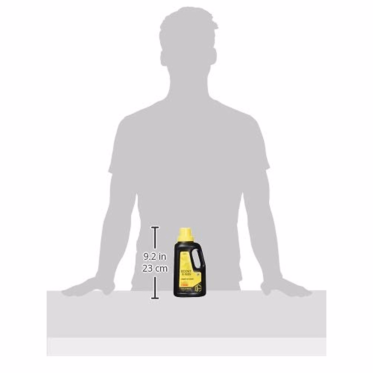 Hunters Specialties Scent-A-Way MAX Odorless Laundry Detergent | Scent Eliminator Unscented Formula for Hunting Gear - 32 OZ Bottle