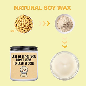 AharHora Scented Candle Get Well Soon Gifts for Women, Feel Better Encouragement After Surgery Recovery Grieving Condolence Divorce Sorry for Your Loss