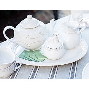 Juliska Le Panier Whitewash 17" Platter