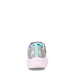 Skechers baby girls 302480n Sneaker, Light Grey, 9 Toddler US