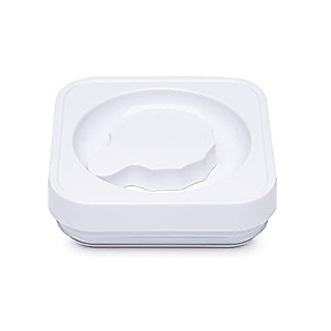 Amazon Basics 10-Piece Square Airtight Food Storage Containers for Kitchen Pantry Organization, BPA Free Plastic, Clear