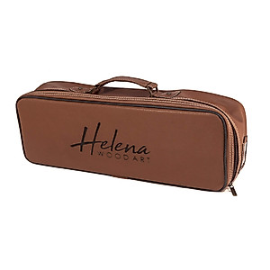 Helena Wood Art Wooden Rummy Game - Massive Wooden Turkish Okey Game Set | Straight Handmade Rummy Game Set