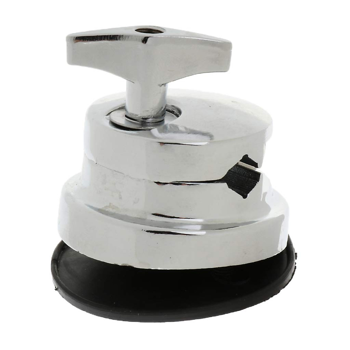 Baosity 3 Pcs Drum Holder Base Plate Rack Clamp Tom Drum Mount Bracket for Tom Drum Musical Instrument Accessory