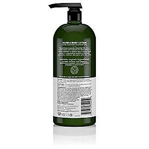 Avalon Organics Hand & Body Lotion, Nourishing Lavender, 32 Oz