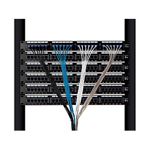 Monoprice Cat6A 2ft Red 10-Pk Patch Cable UTP 30AWG 10G Pure Bare Copper Snagless RJ45 SlimRun Series Ethernet Cable