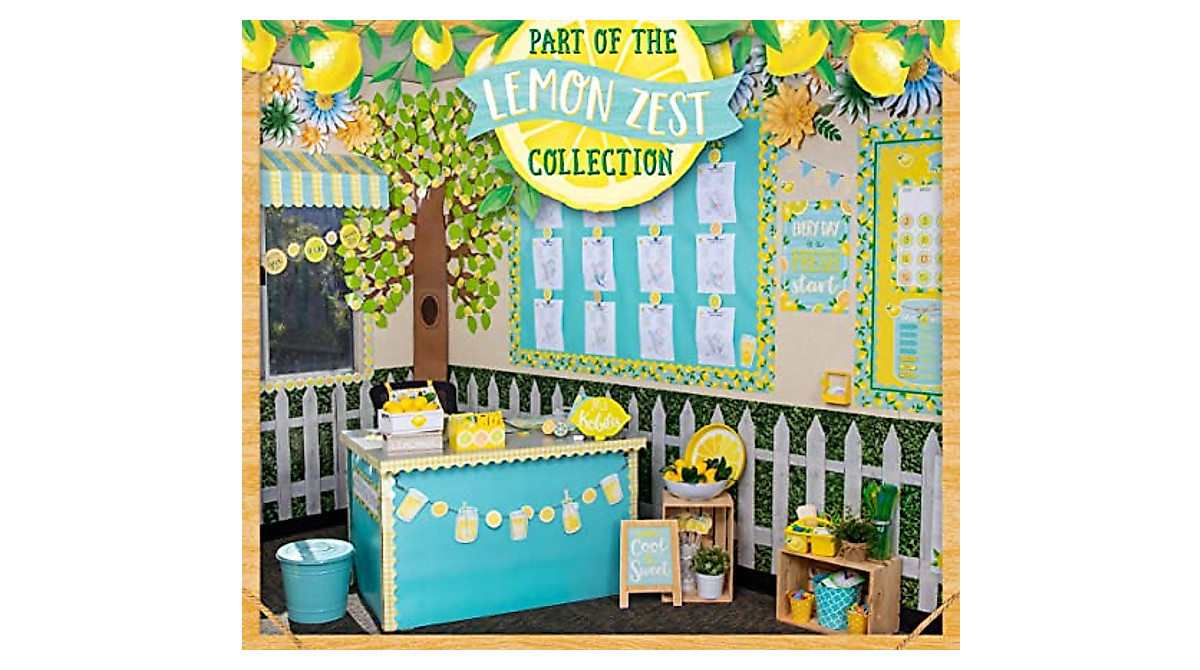 Lemon Zest Magnetic Border | Teacher Created Resources