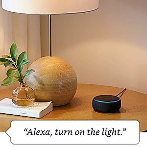 Echo Dot (3rd Gen) with Amazon Smart Plug Bundle - Charcoal