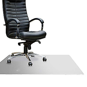 Floortex Extra Thick Heavy Duty Polycarbonate Chair Mat 35" x 47" for Hard Floors and Carpets