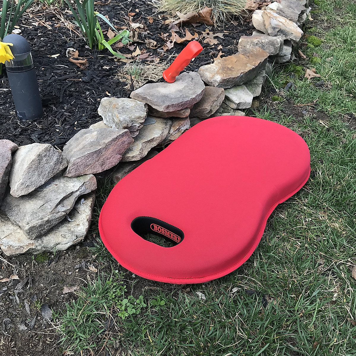 Bosmere Bosneeleze Luxury Garden Kneeler, Red