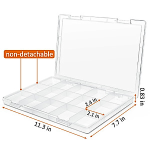 Shoe Charm Holder, Portable Shoe Decoration Storage Box Fit Croc Charms, Shoe Charms Organizer For Sandals, Sneakers