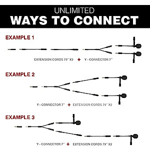 Solid Clip On Lavalier Lapel Microphone 2 Pack Set for iPhone and Android Vlogging, Interview, Selfie Videos