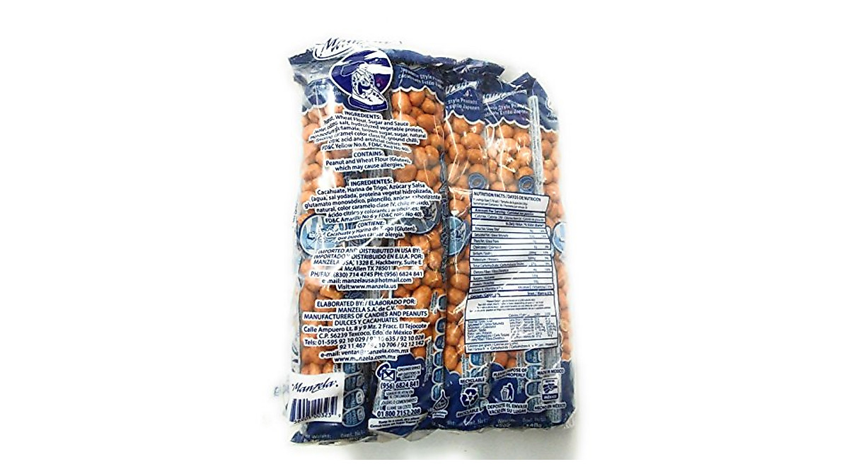Manzela Japanese Peanuts - 10 Count Crunchy Snack