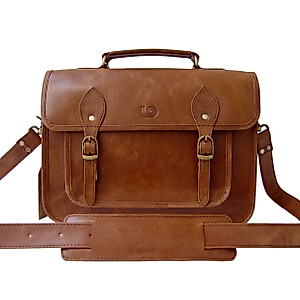 Leftover Studio DSLR Mirrorless SLR Camera Bag Case 15 inch in Rustic Crunch Cow Leather