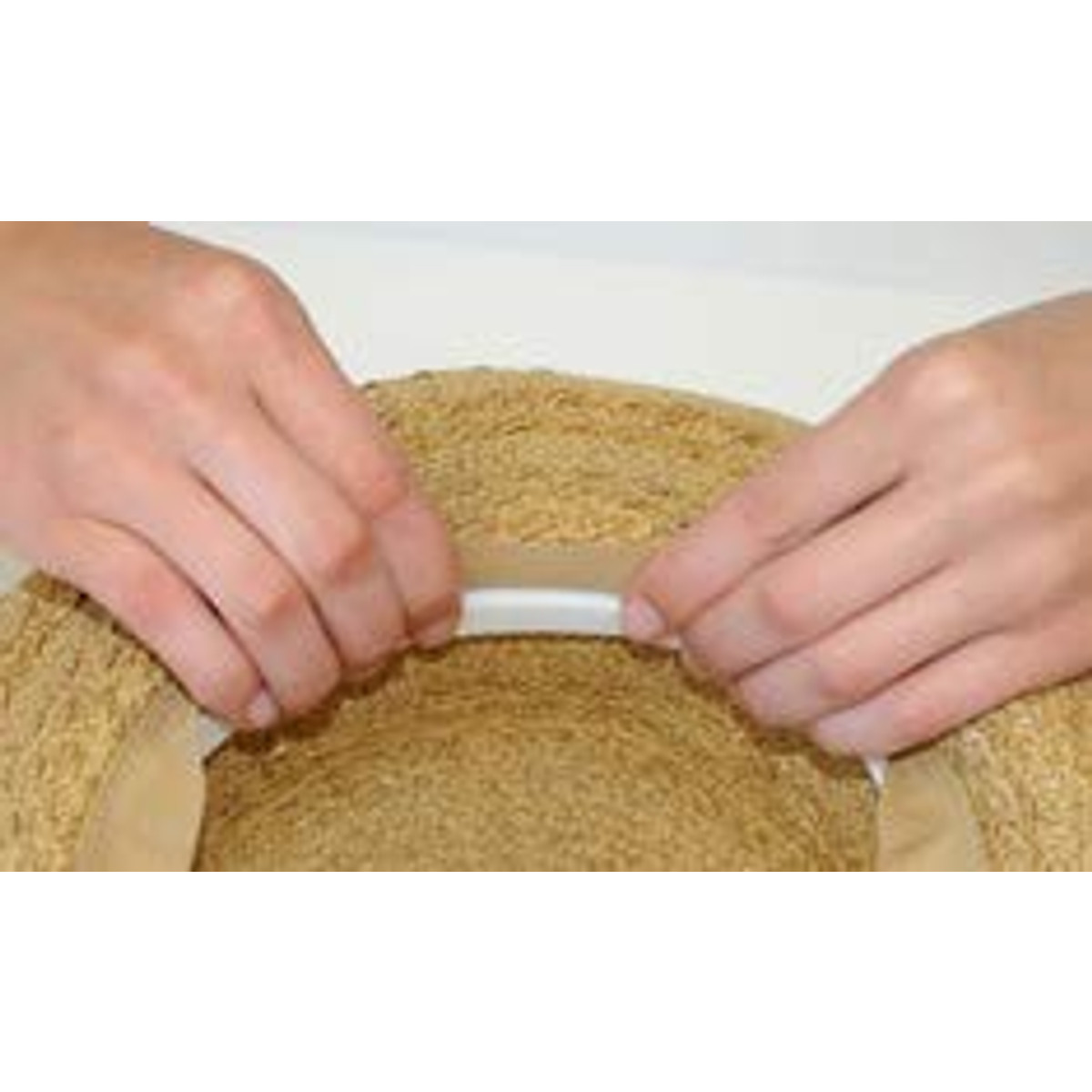 Cardani Hat Sizer Reducer Insert-Cut into Band or Strips-White